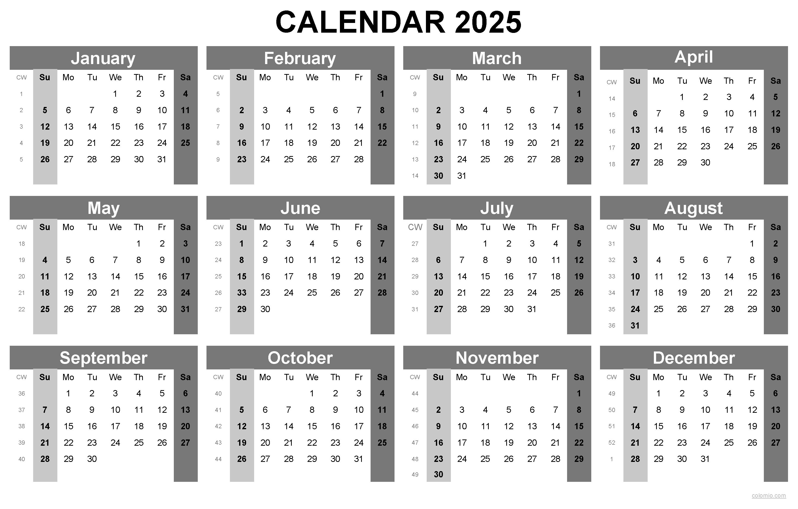 Pv Calendar 2025 James R Murdoch